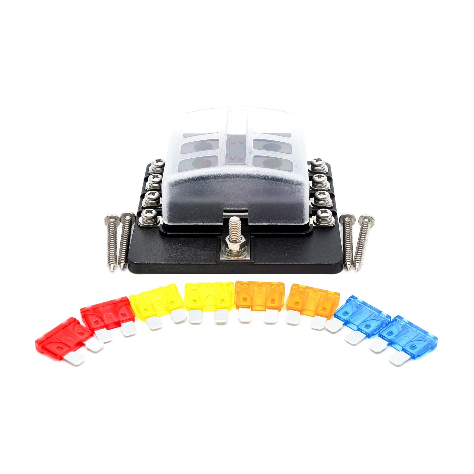 Fuse Block 100AMP/30 8 Position ATO for Sale | Shop Steel Green ...